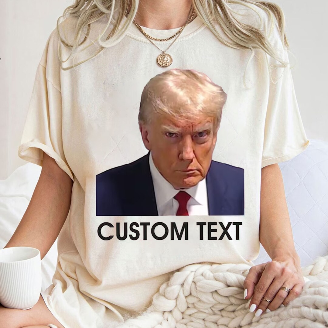 Custom Donald Trump Mugshot Shirt Donald Trump Fulton County - Etsy