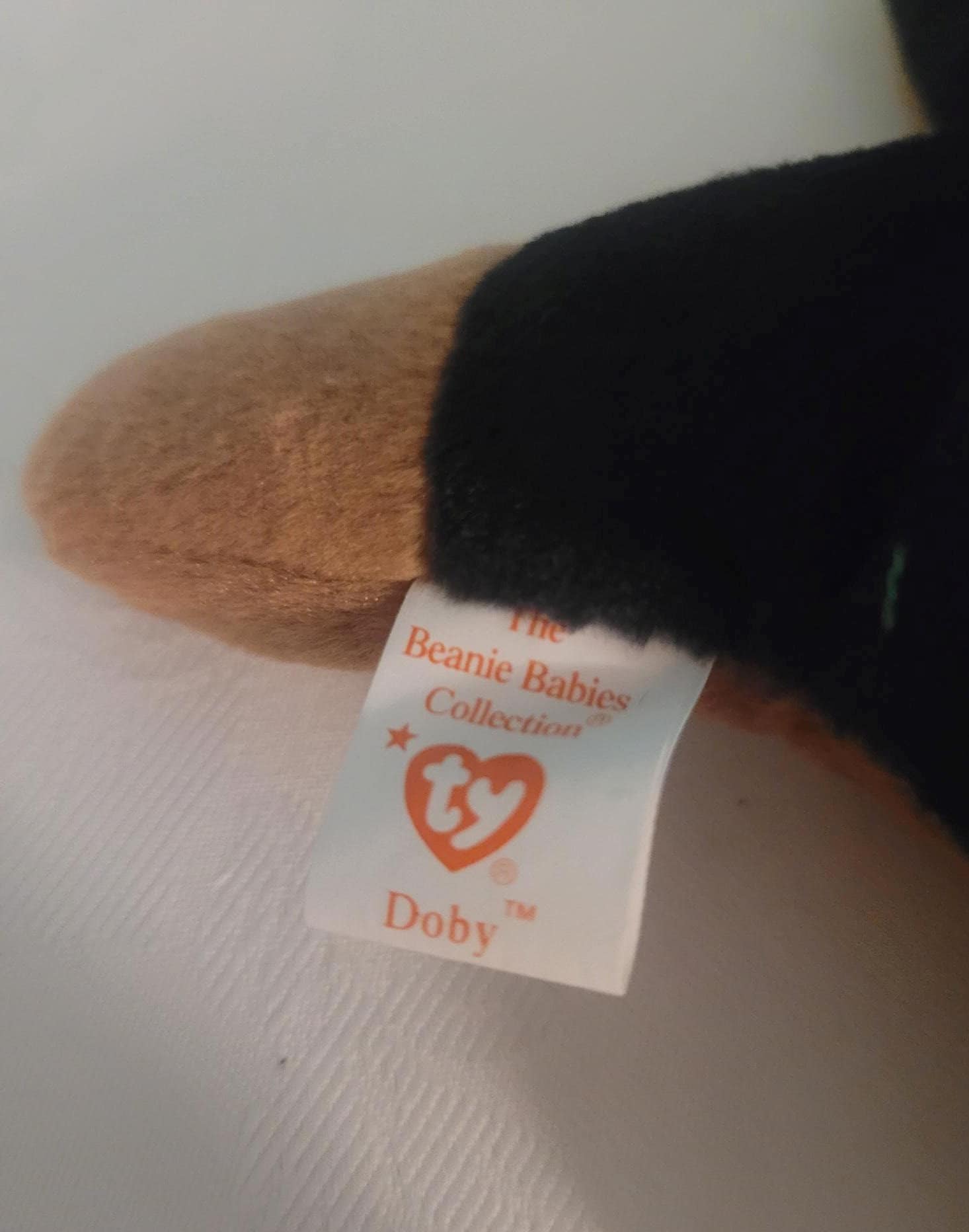 1996 Ty Beanie Babies Doby the Doberman - Etsy