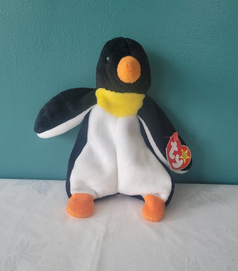 Ty Beanie Waddle the Penguin - Etsy