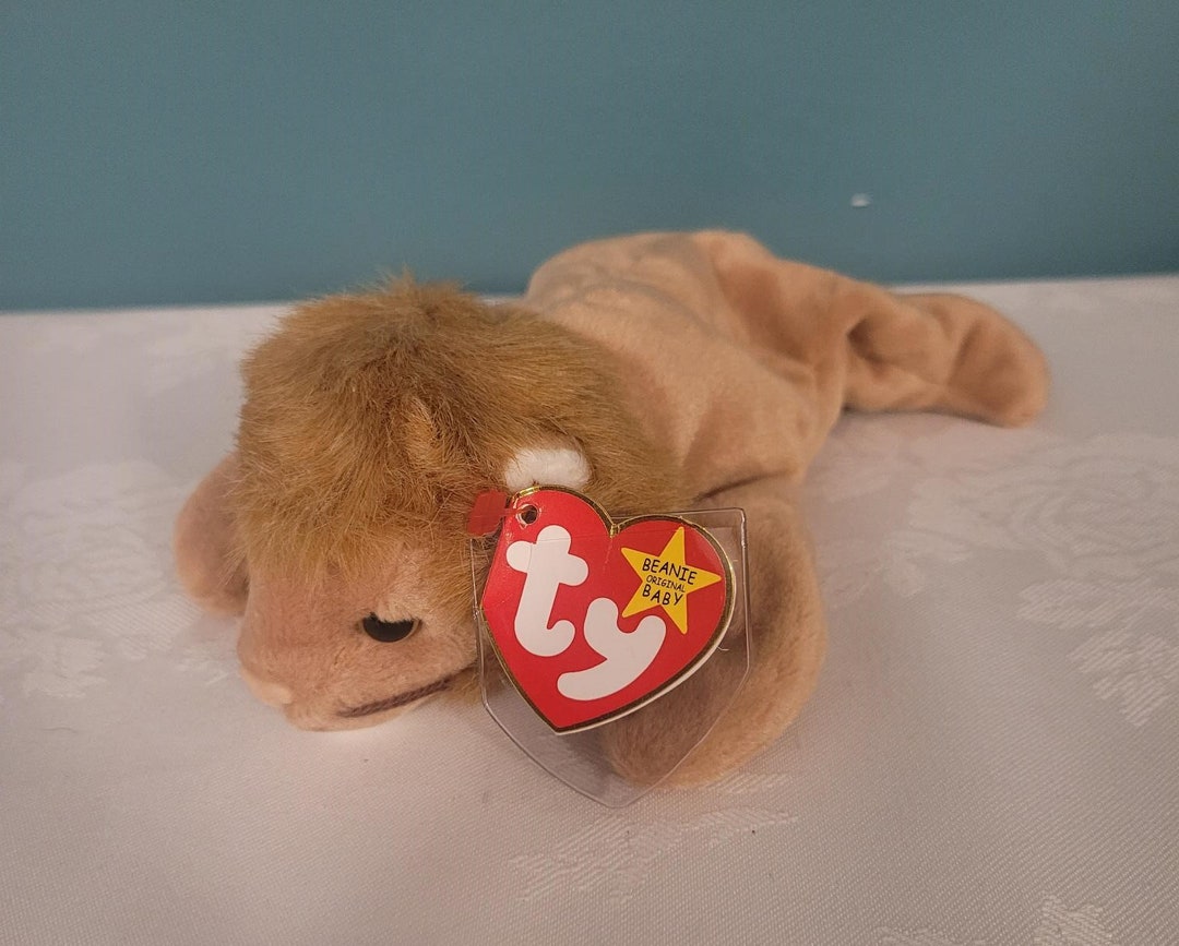 Ty Beanie Baby Roary the Lion 1996 Collectible Plush - Etsy