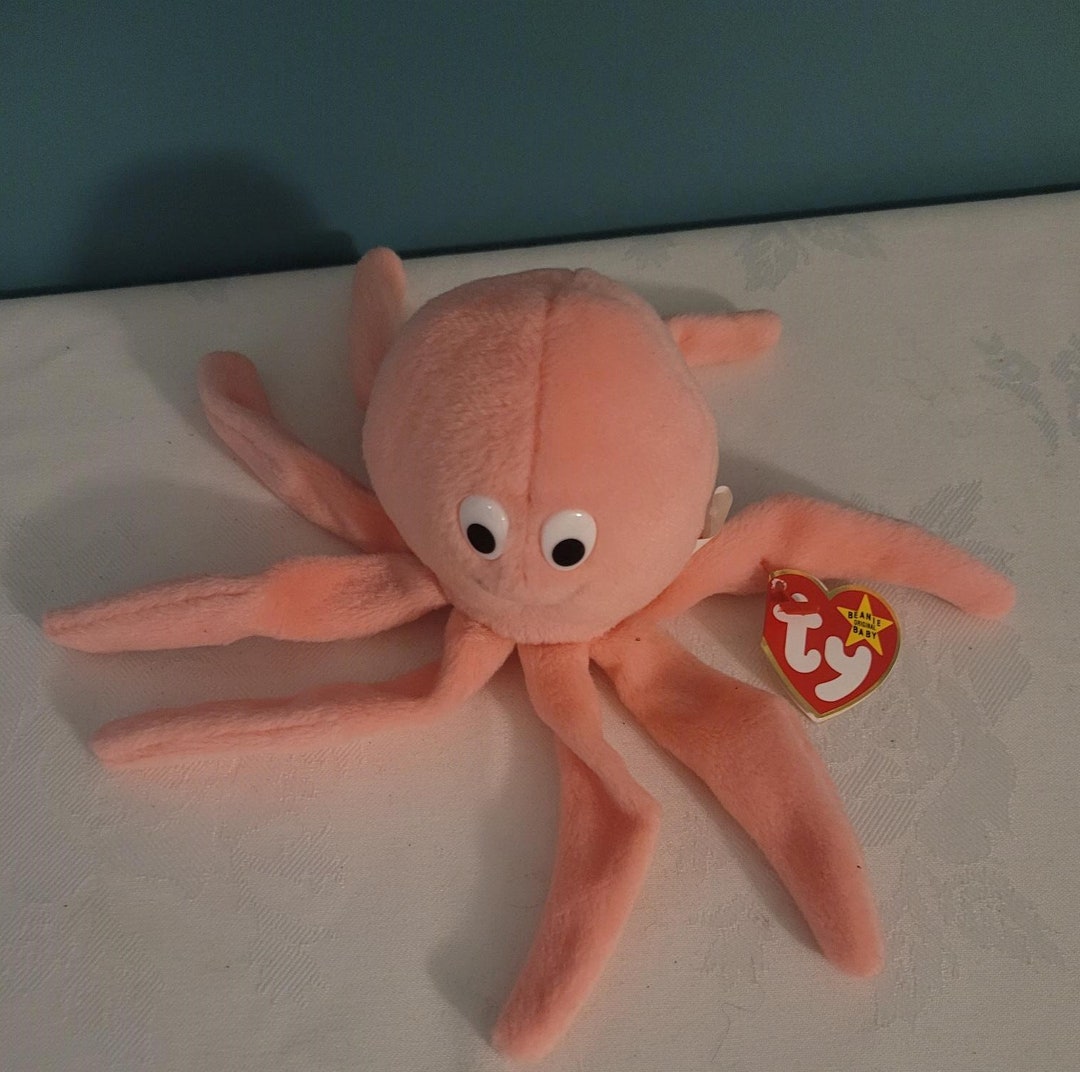 Ty Beanie Baby Inky the Octopus - Etsy