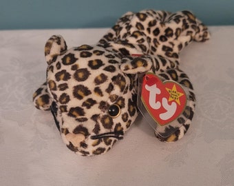 Ty Beanie Babies Freckles the Leopard Style 4066 - Etsy