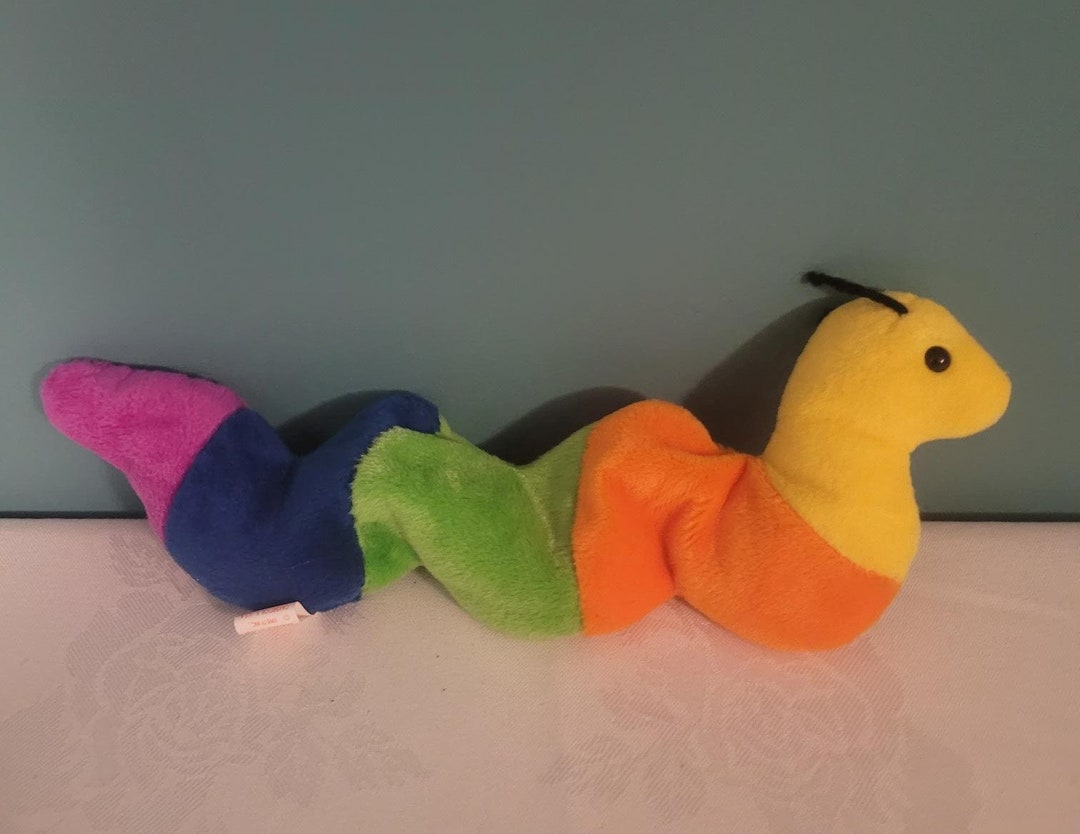 TY Beanie Baby Inch the Inchworm - Etsy