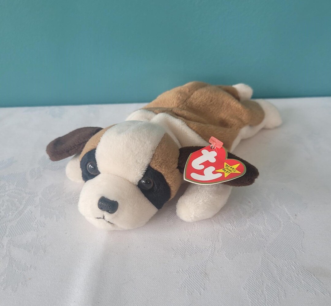 Ty Beanie Baby Bernie the St. Bernard Dog - Etsy