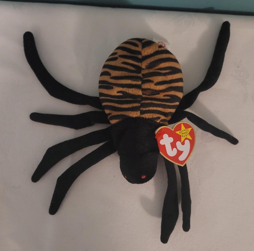 1996 Ty Beanie Baby Spinner the Spider - Etsy