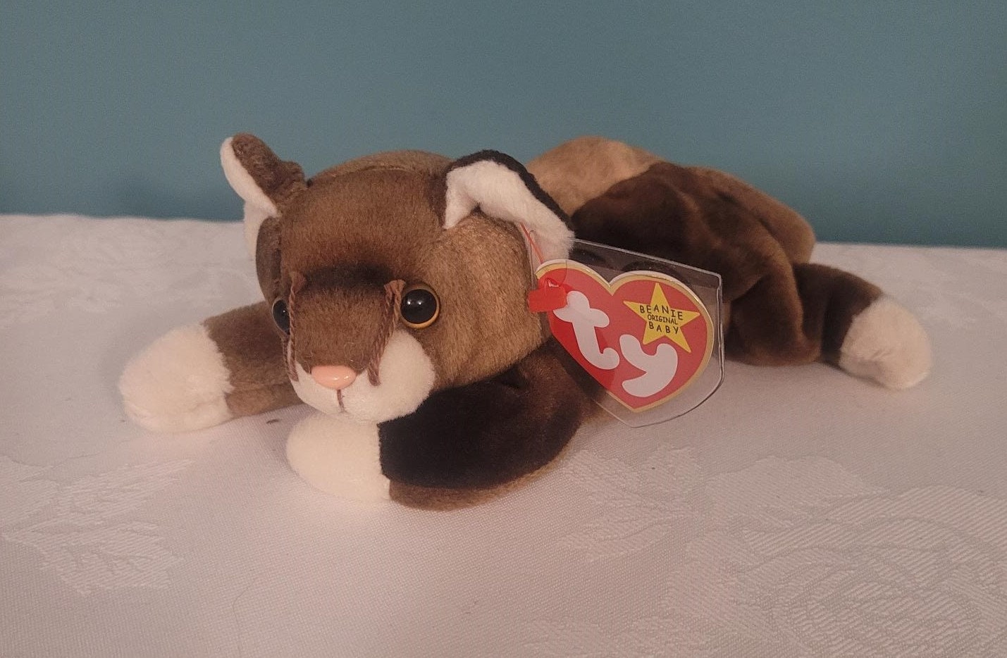 TY Beanie Baby - Pounce the Cat - Etsy