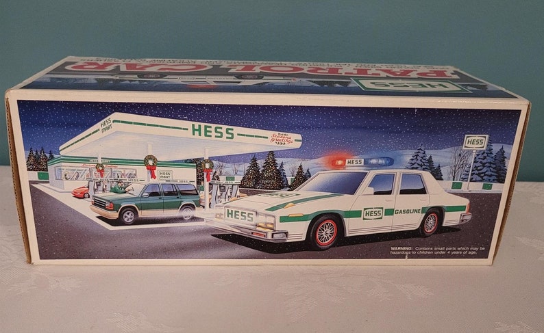 Hess 1993 Patrol Police Car With Lights & Siren Sound - Etsy