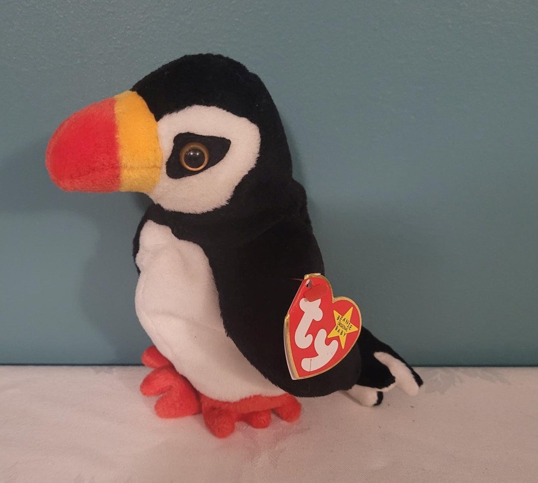 Ty Beanie Babies Puffer the Puffin Bird - Etsy