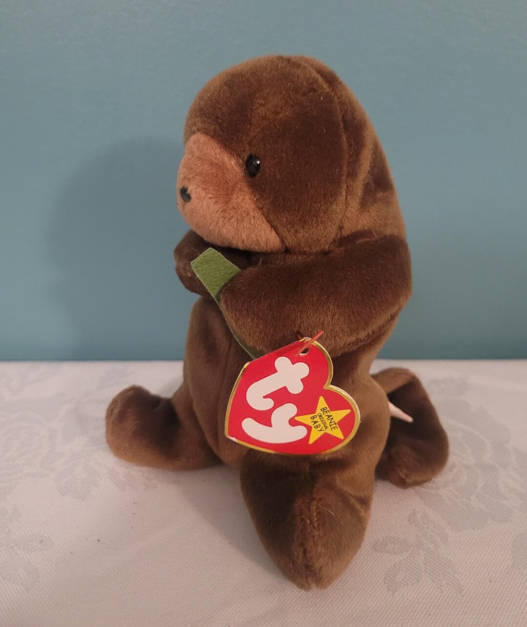 Ty Beanie Baby Babies Seaweed the Otter With Tags - Etsy