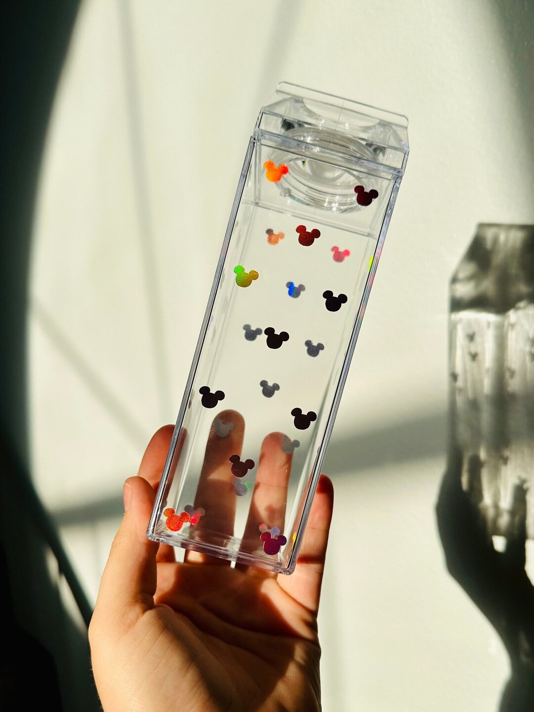 Disney Milk Carton Water Bottle Mickey Mouse Water Bottle Milk Carton ...