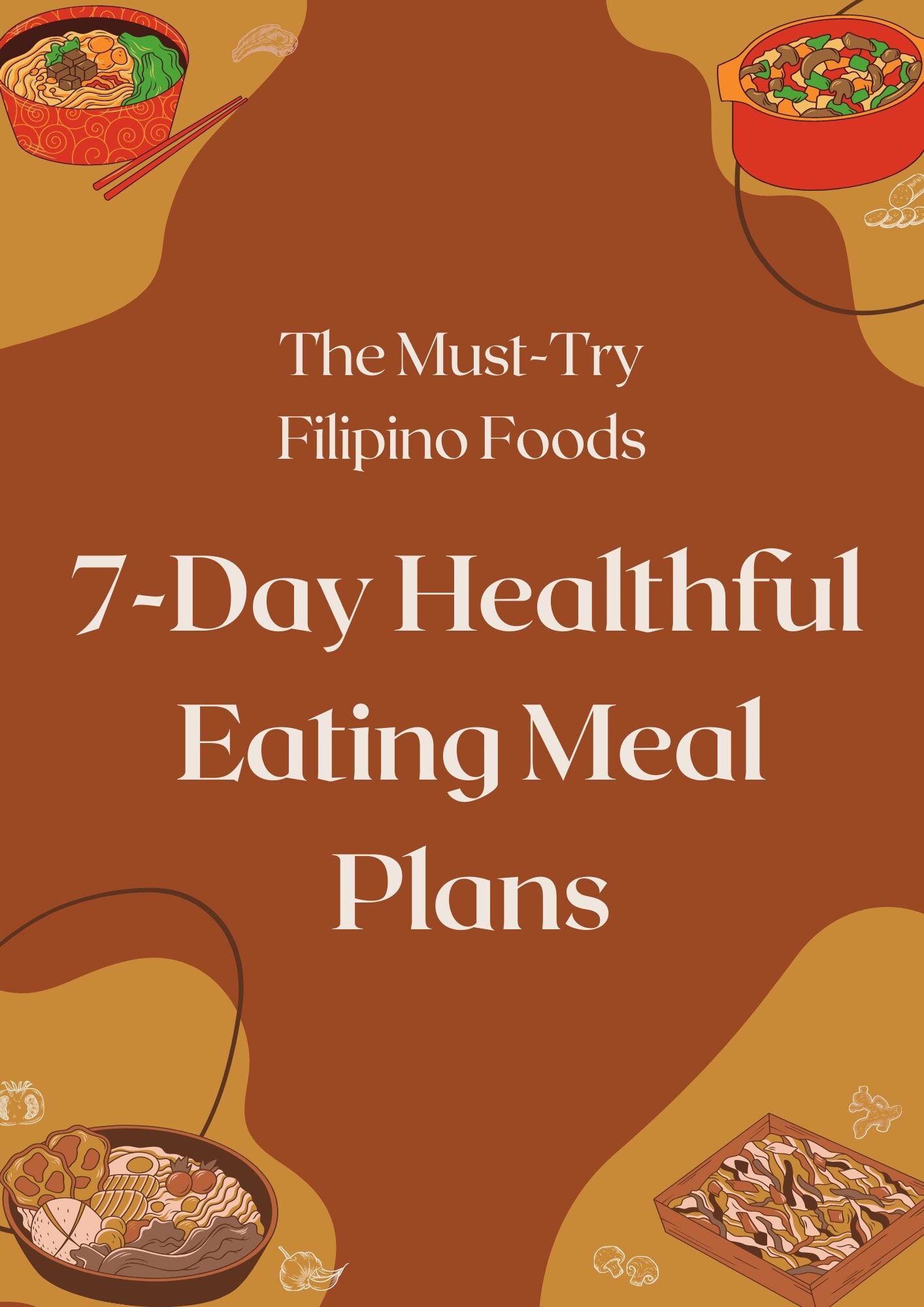 Weekly Menu Planner Filipino Food