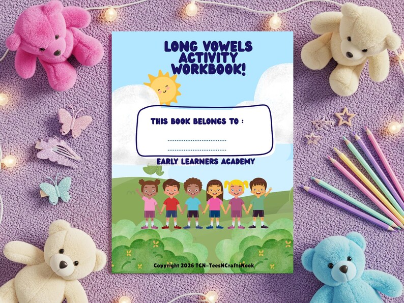 Long Vowels Activities | Phonics Word Families Cvce | Cut and Paste ...