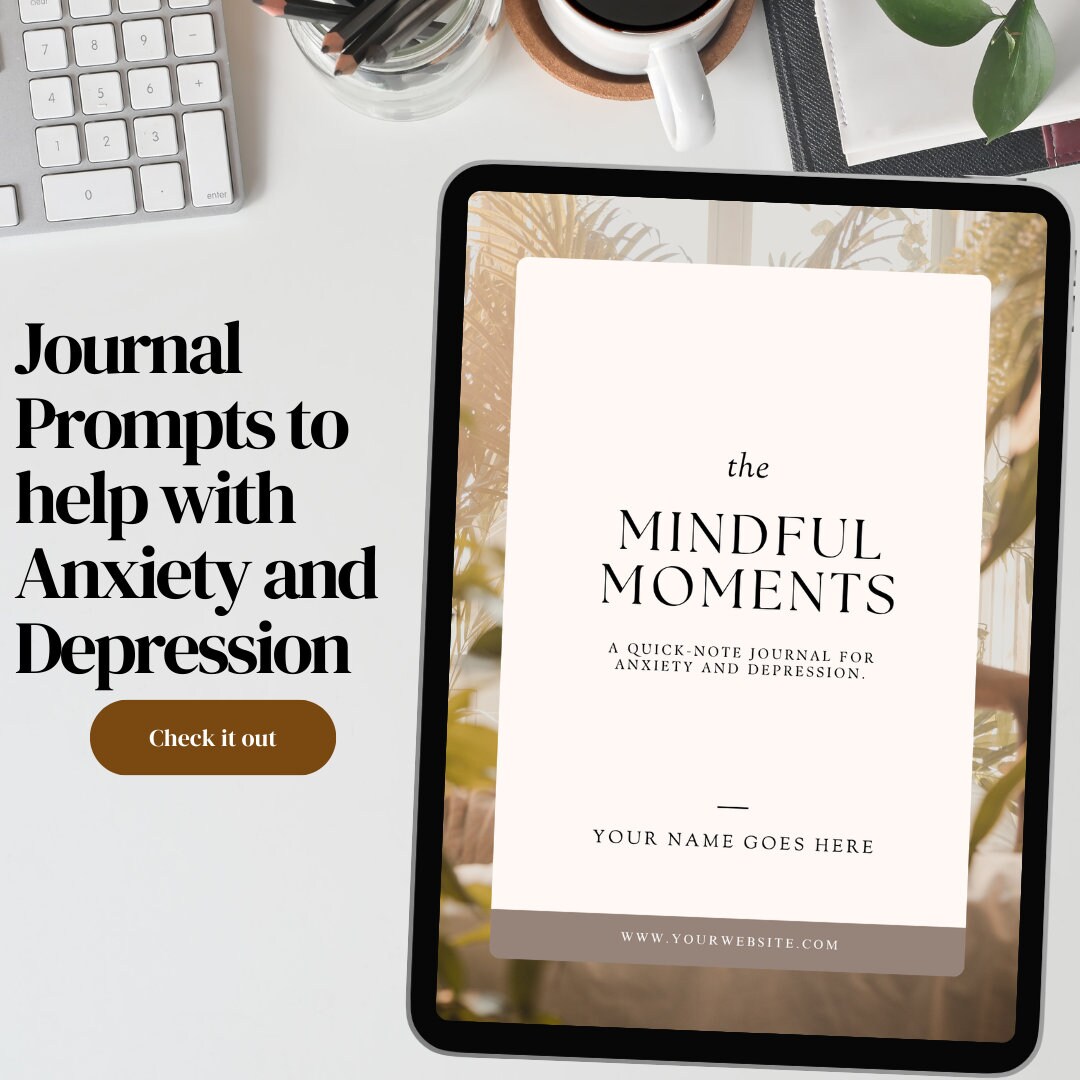 JOURNALING PROMPT CARDS - Anxiety Journal, Self Esteem Journal, Anxiety ...