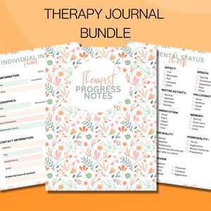 Therapy Progress Notes Cheat Sheet: Editable Template for Therapists ...