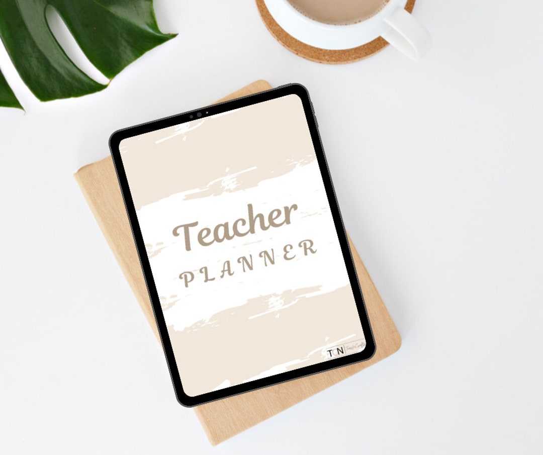 Digital Homeschool Planner | Minimalist Teaching and Lesson Plan PDF ...