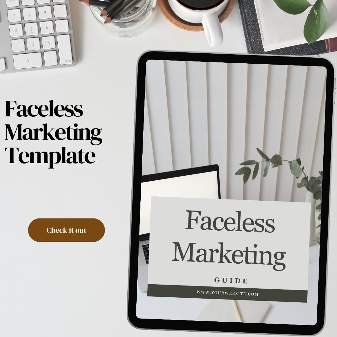 FACELESS MARKETING GUIDE - Faceless Instagram and Tiktok Instagram ...