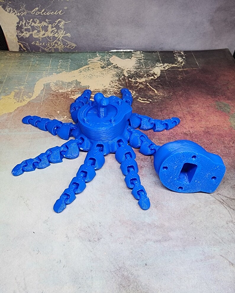 Articulated Among Us Octopus - Multi-part - Different Colors Available ...