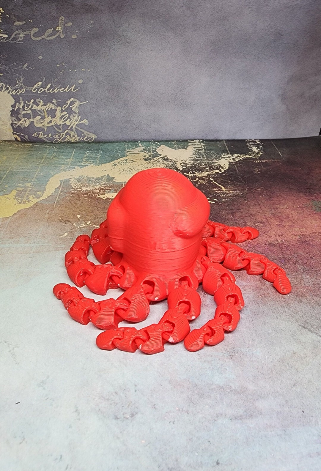Articulated Among Us Octopus - Multi-part - Different Colors Available ...