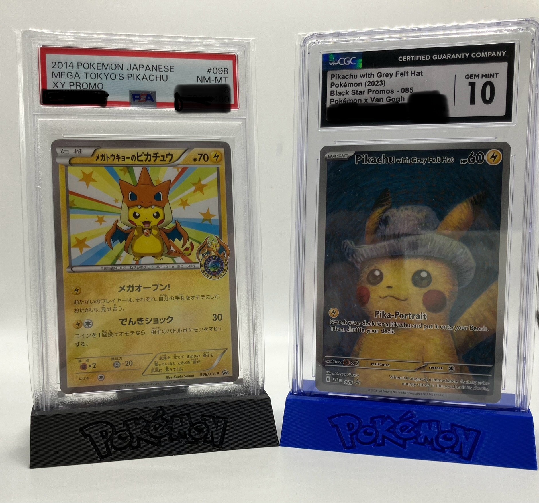 Pokémon CGC / PSA Slab Display - Etsy