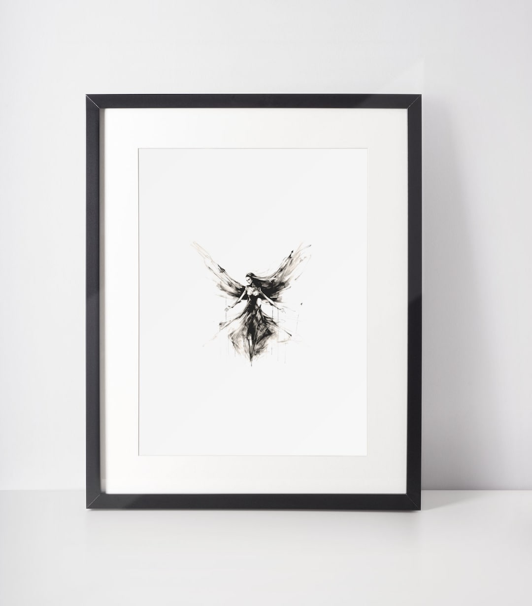 Guardian Angel, Digital Print, Bible Wall Art, Jesus Art, Bible ...