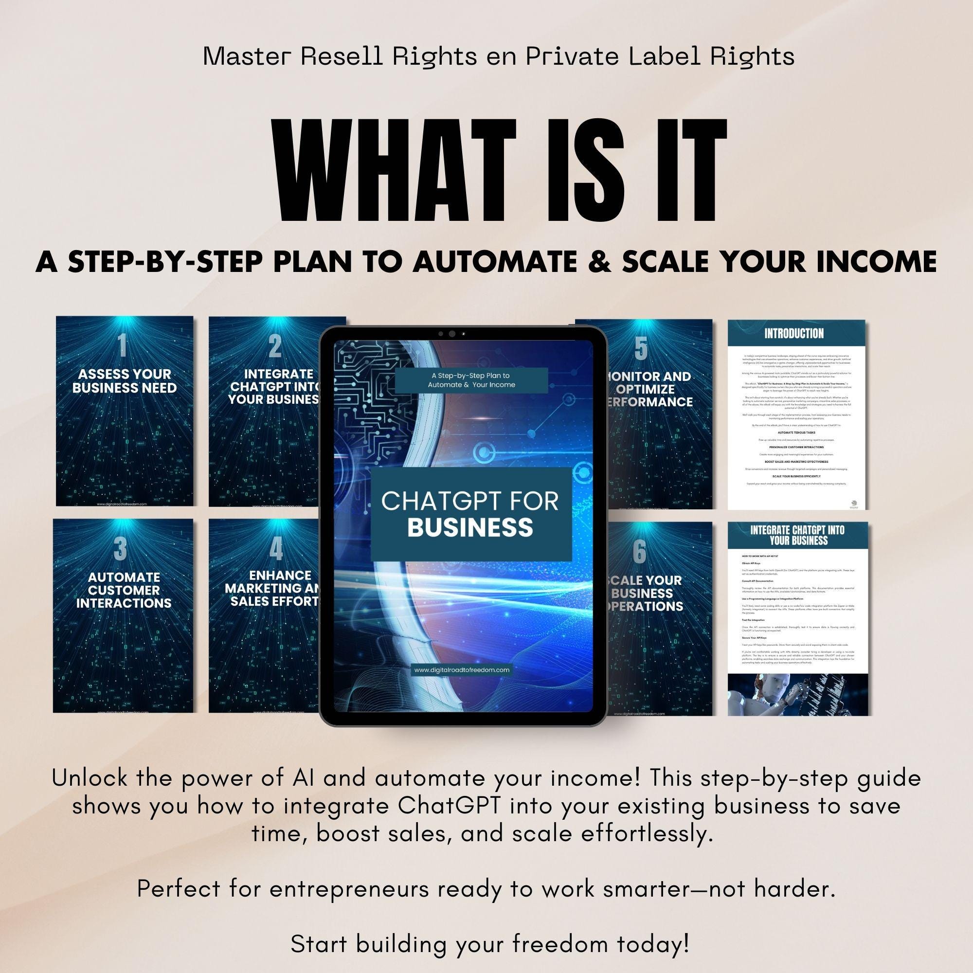 Chatgpt for Business: A Step-by-step Plan to Automate and Scale Your ...