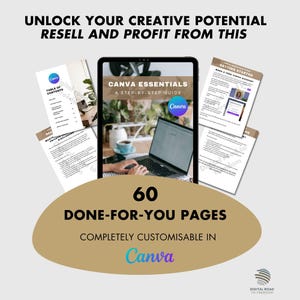 Canva Guide With Master Resell Rights (MRR) - PLR Digital Product ...