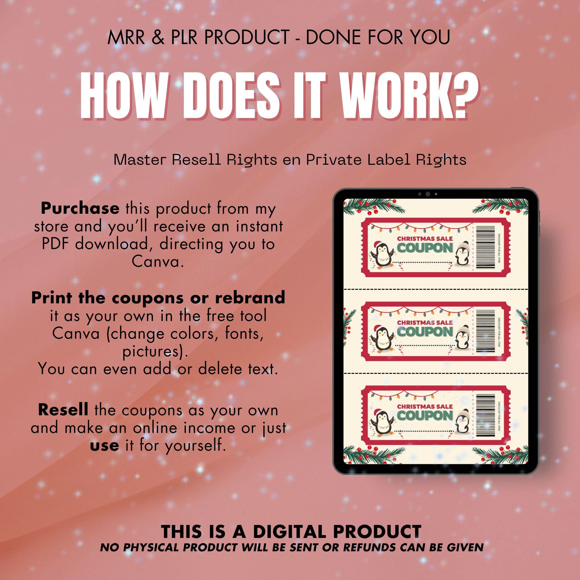 Printable Christmas Coupons for Kids, Parents, and Friends. Ready to ...