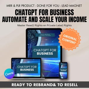 Chatgpt for Business: A Step-by-step Plan to Automate and Scale Your ...