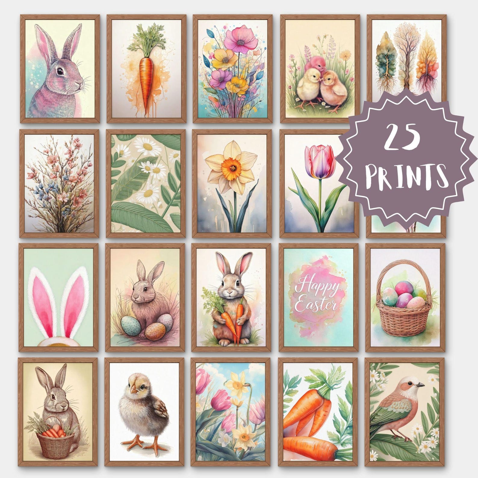 Easter Printable Wall Art | Easter Decorations | Easter Gifts | Spring ...