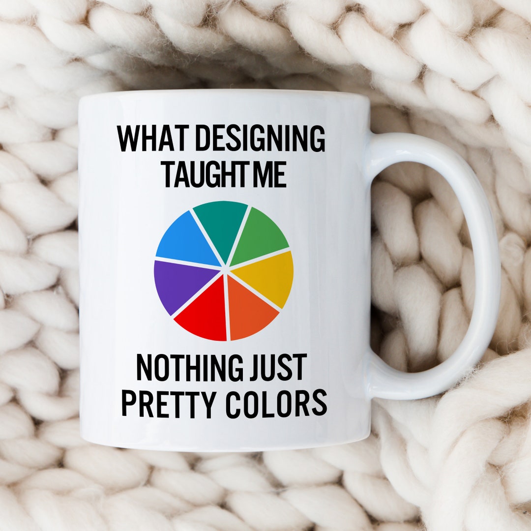 Funny Pie Chart Mug for Graphic Designer Artist Birthday - Etsy