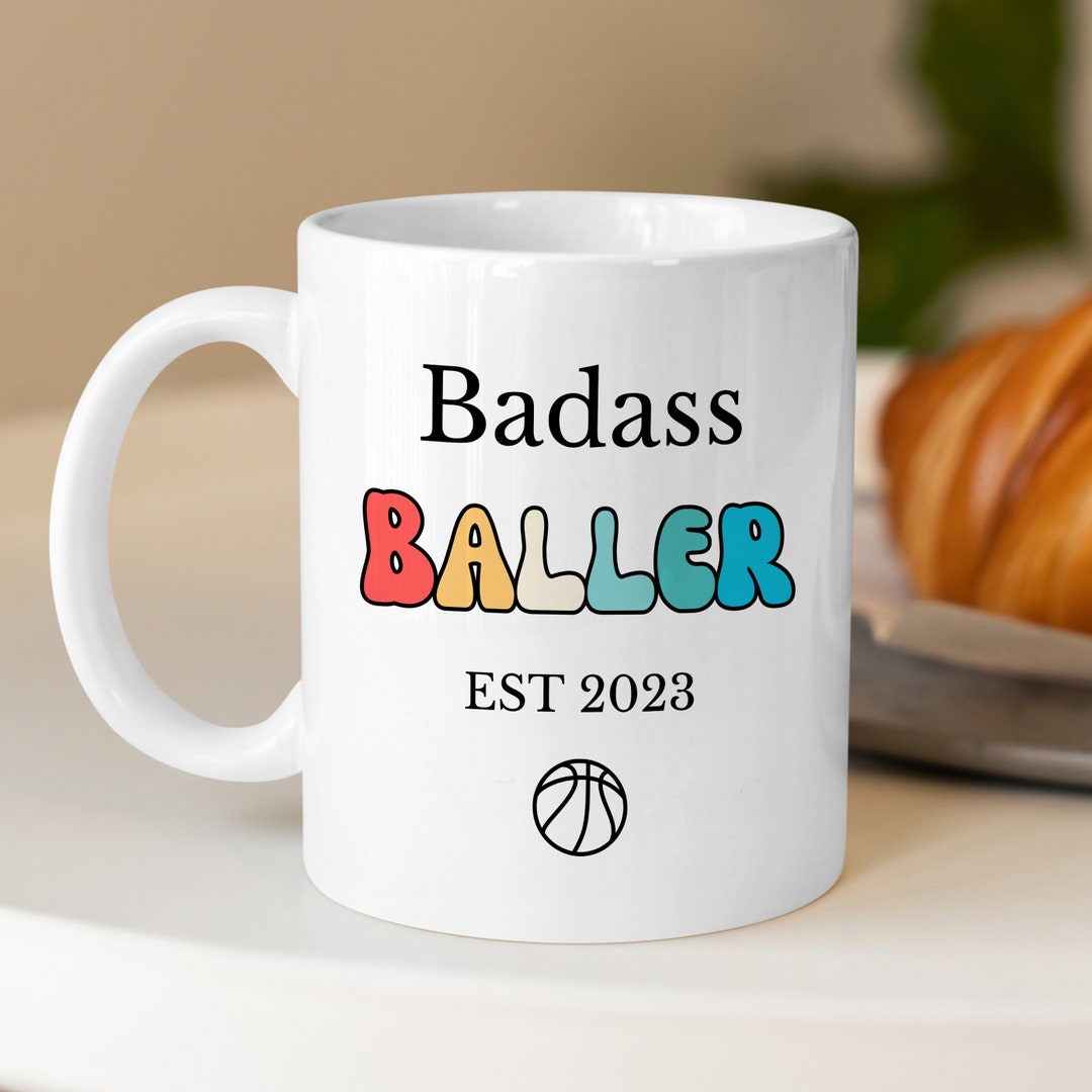 Custom Basketball Mug, Personalized Gift for Hooper, Unique Coach Gift ...