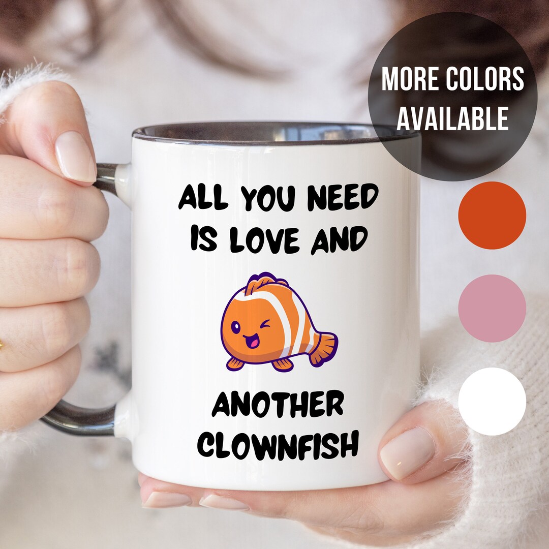 Funny Clownfish Mug, Another Anemonefish, Aquarium, Best Friend ...