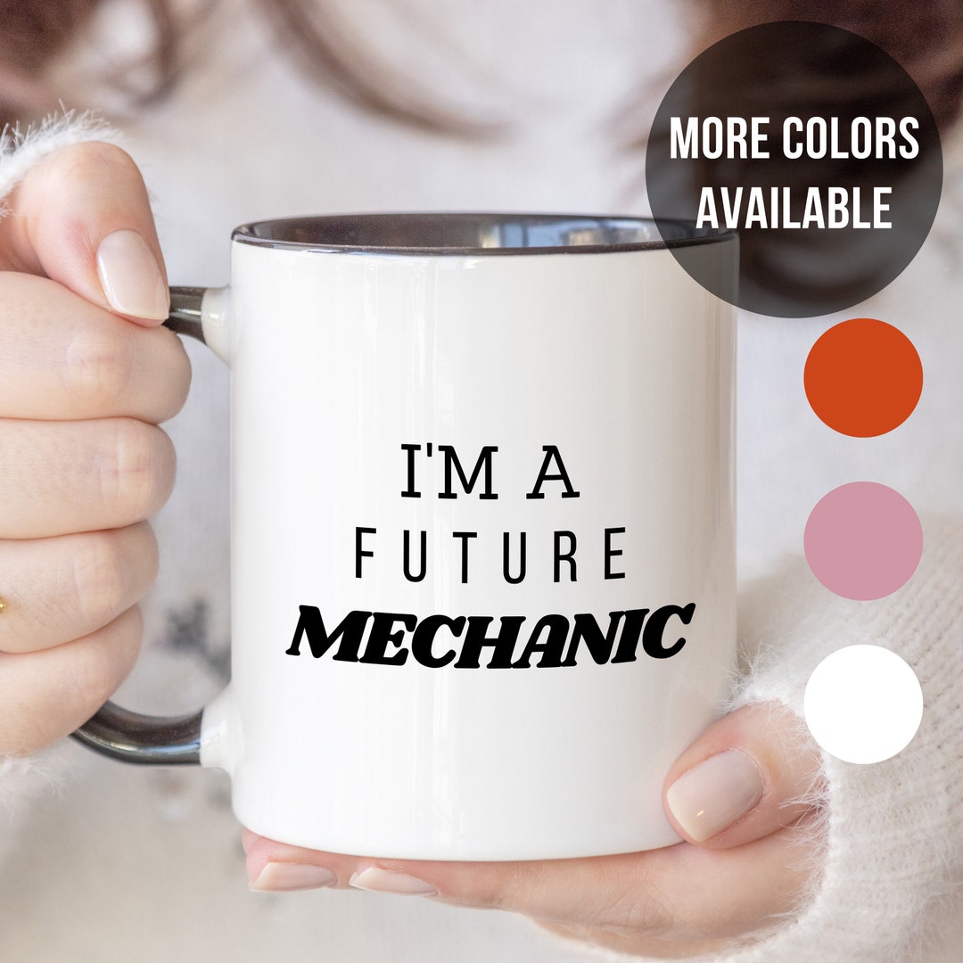 I'm a Future Mechanic Mug, Gift for Gearhead, Car Lover Dad, Motorbike ...