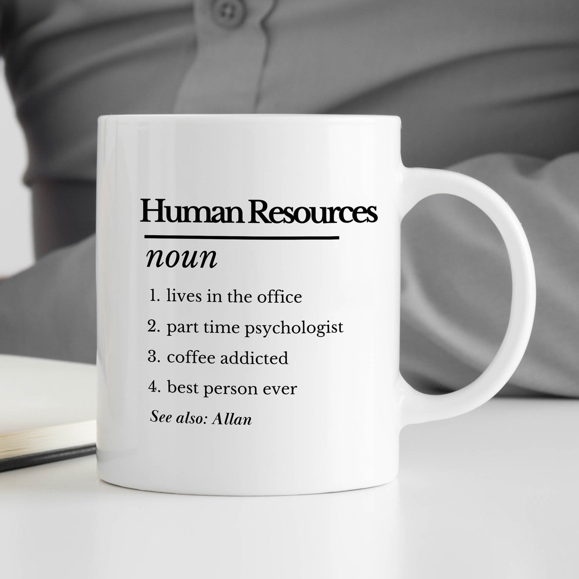 Custom HR Definition Mug Personalized Gift for Human - Etsy