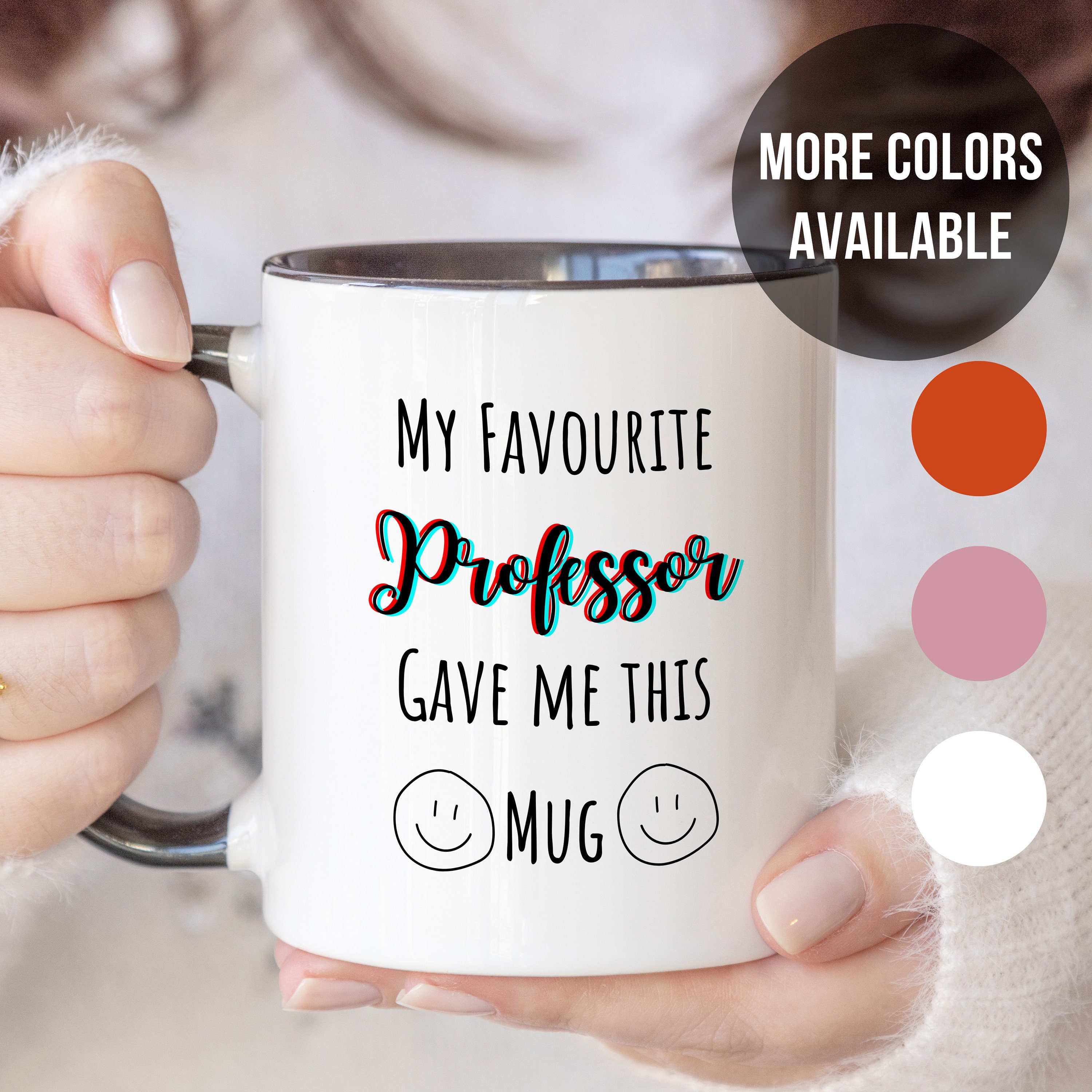 Mug From Favorite Professor, Gift for University Lecturers, Office ...