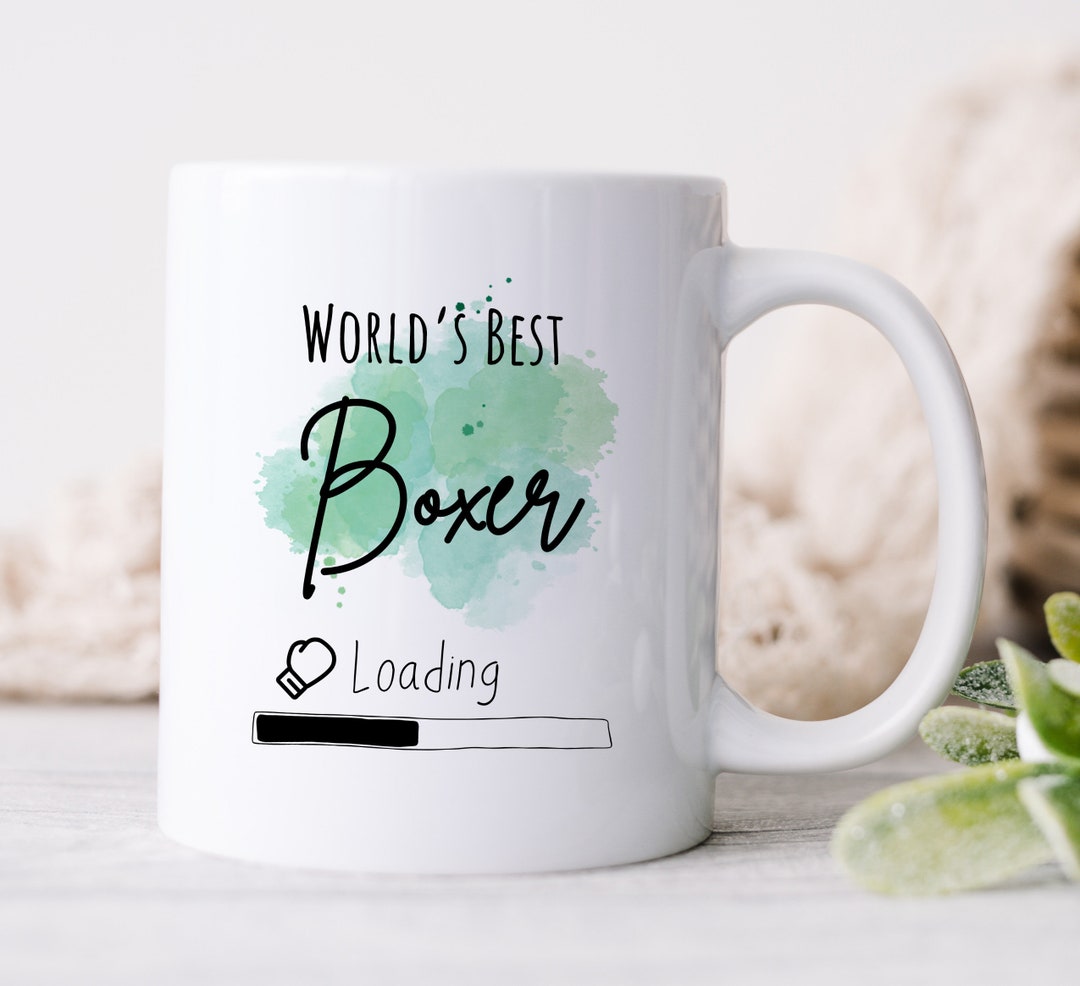 World's Best Boxer Loading, Gift for Boxing Fan, Becoming,coach ...