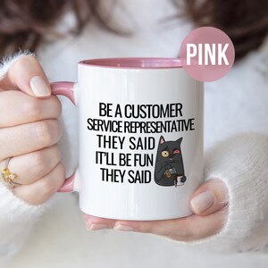 CSR Meme Mug, It'll Be Fun They Said, for Customer Service Rep, Job ...