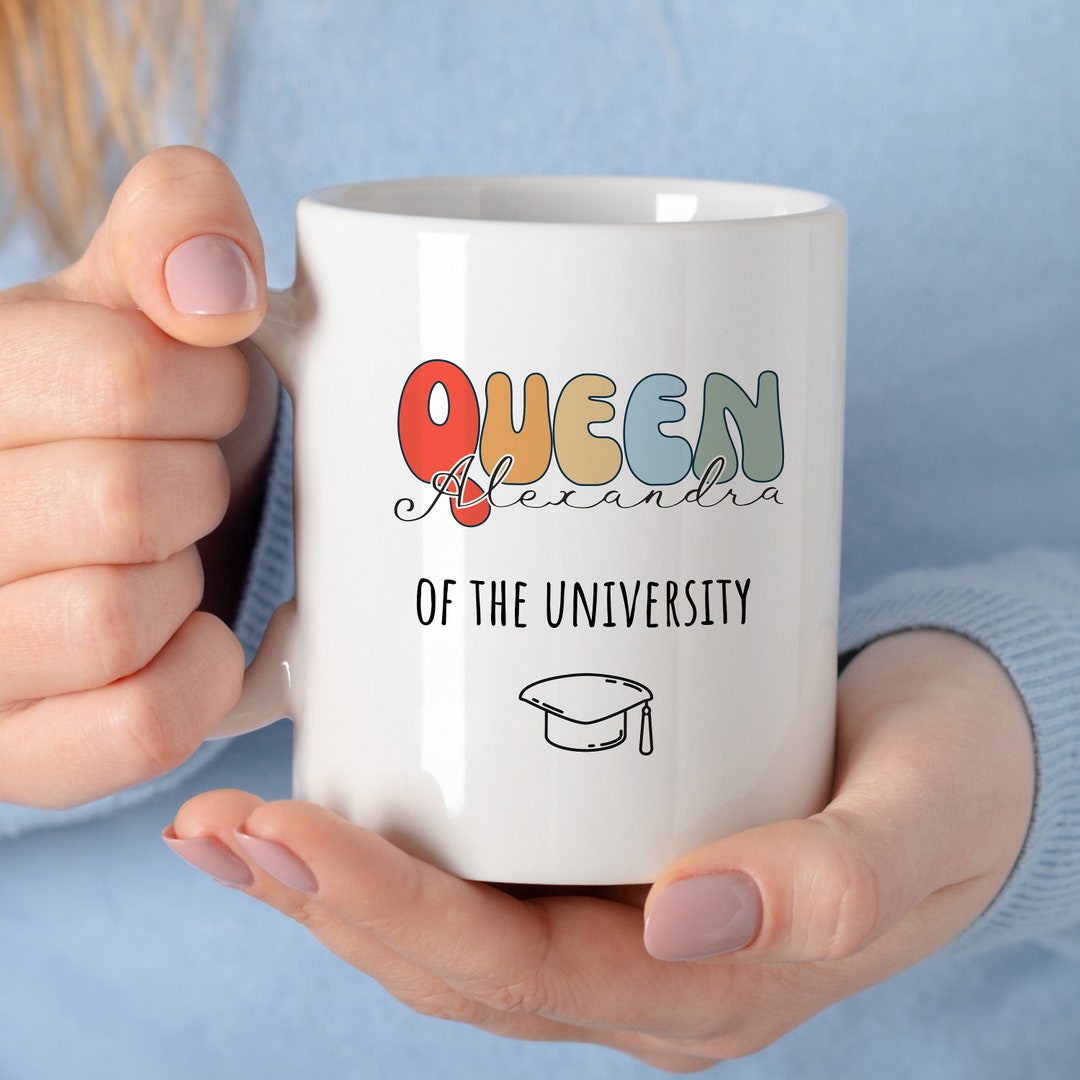 Custom queen of the University Mug for Professors, Personalized Gift ...
