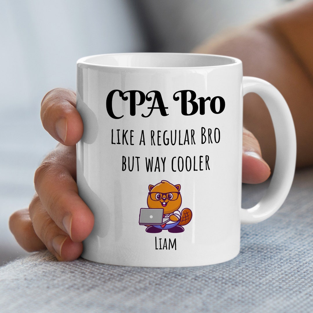 Personalized Gift for CPA Dad, Custom Accountant Mug, Financial Advisor ...