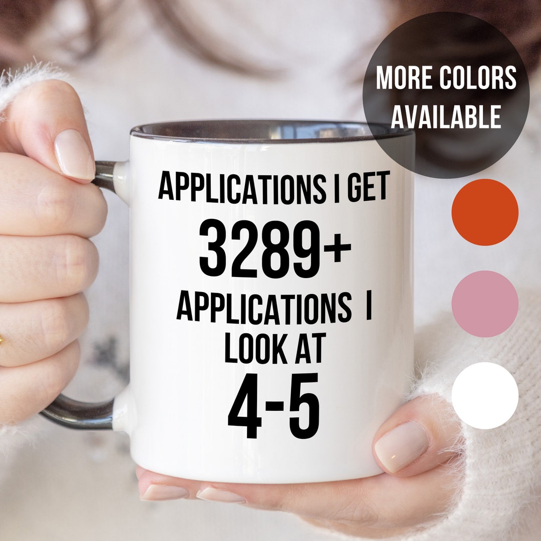 HR Joke Mug, Applications, Gift for Human Resources, Team Appreciation ...