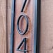Vertical Home Address Gift Rustic Outdoor Sign Custom Wood Address ...