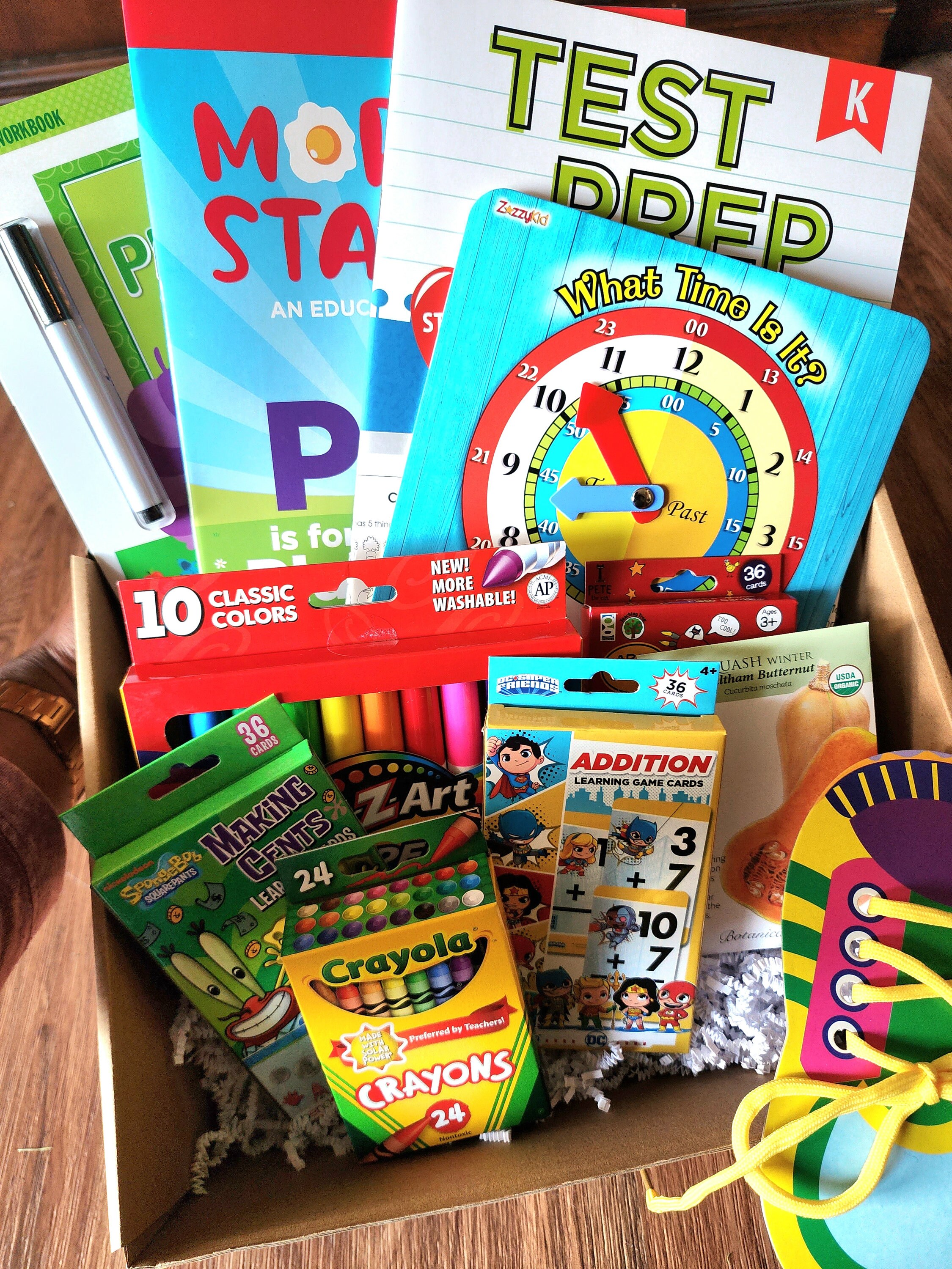 Toddler Busy Box Montessori Learning Activity Kids School Supplies ...