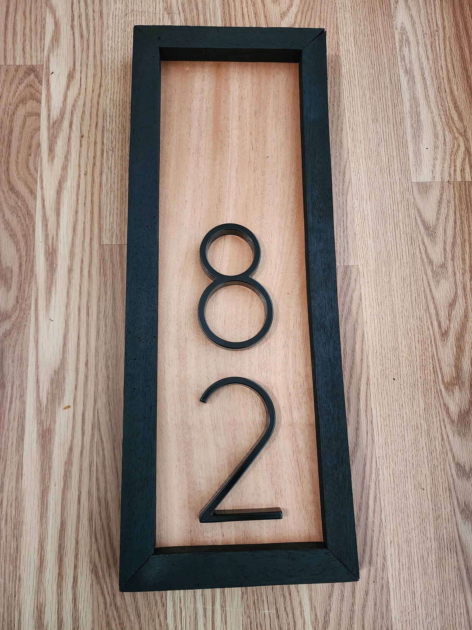 Vertical Home Address Gift Rustic Outdoor Sign Custom Wood Address ...