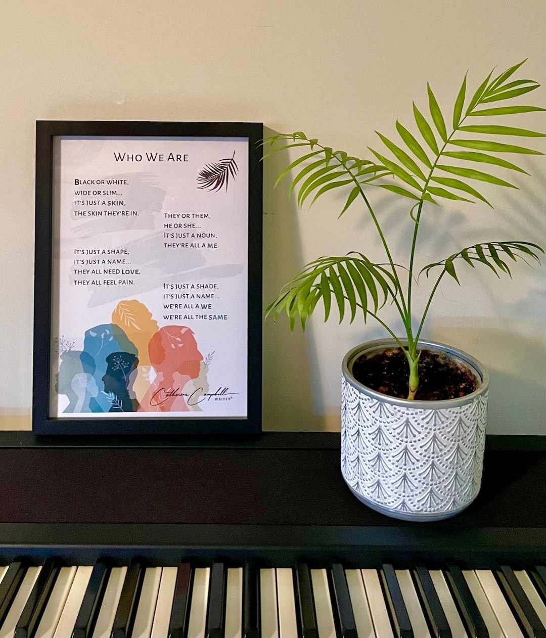 Who We Are, A Poem About Inclusion, 5x7 or 8x10 Print, Catherine ...