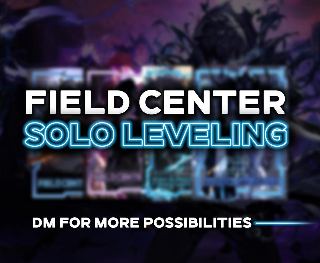 Field Center Solo Leveling - Solo Leveling Field Center - Sung Jin-woo ...