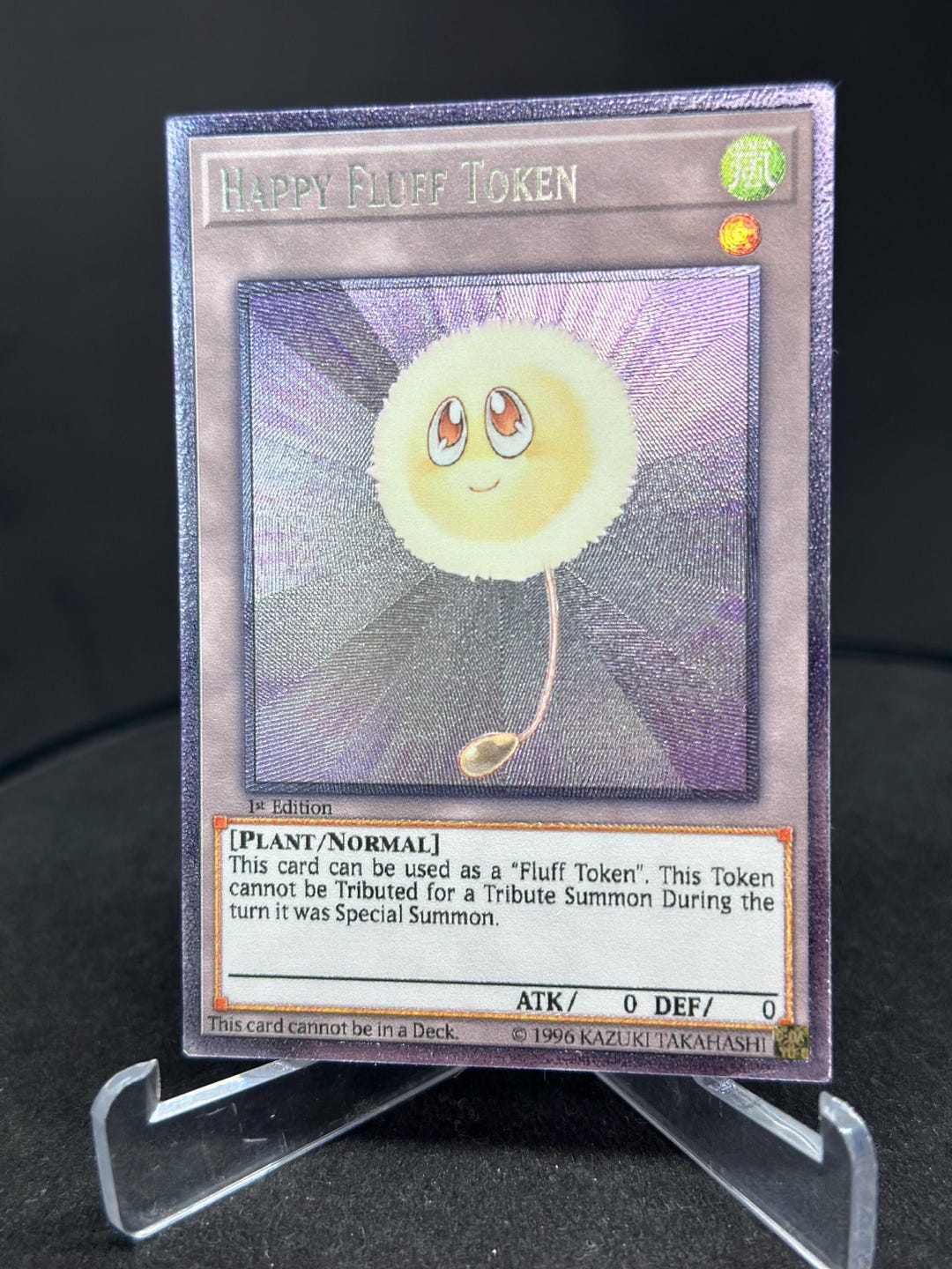 Dandylion Token - Token - Jeton - Custom Card - Dandylion Happy - Dandylion Angry - Ultimate ...