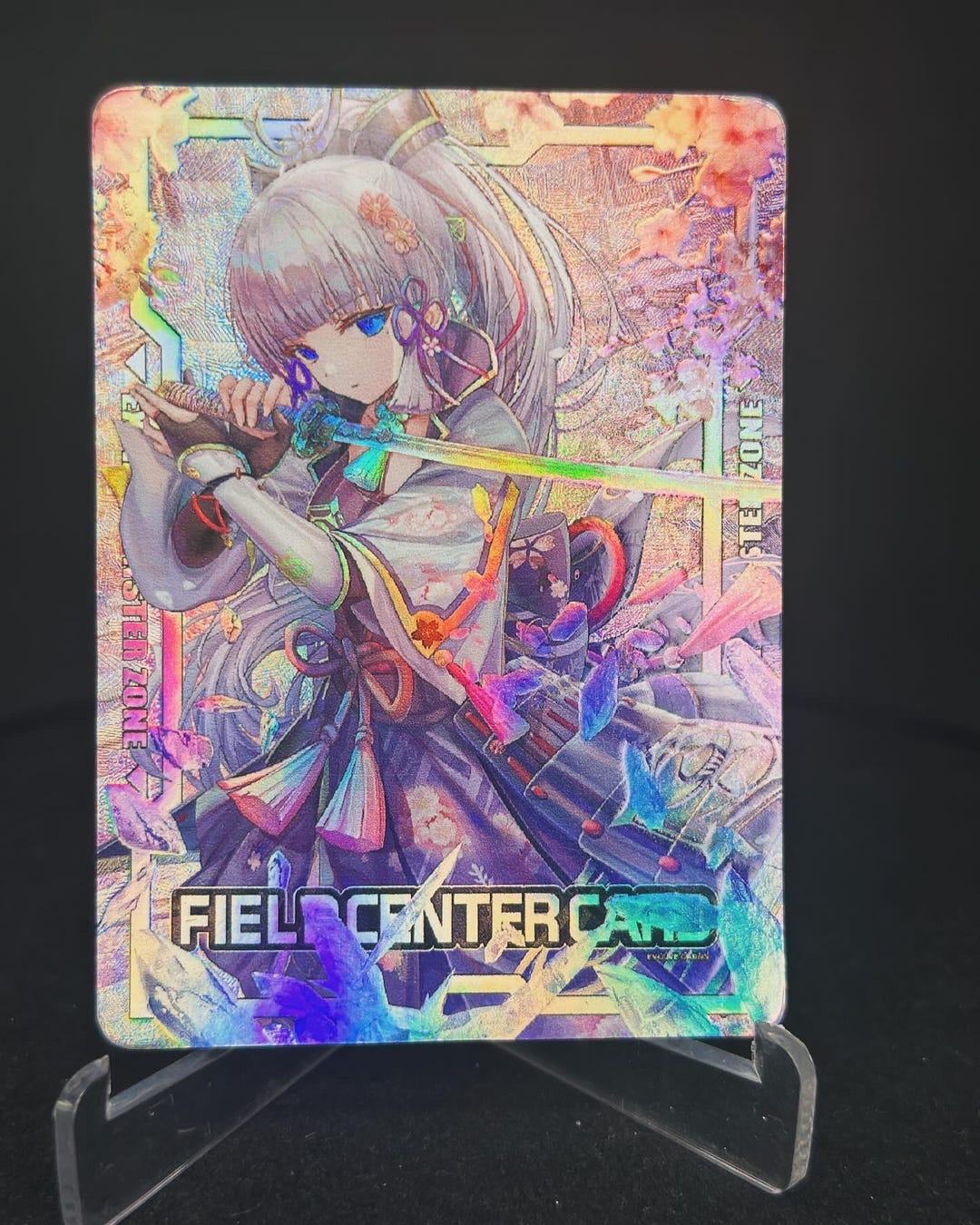 Kamisato Ayaka Field Center Center De Terrain Custom Card Personalized ...