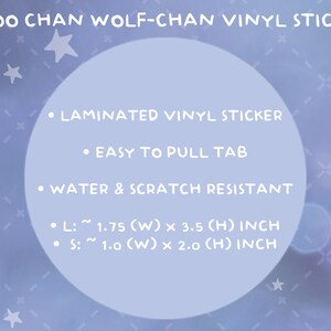 SKZOO Bangchan Wolf Chan KPOP Stray Kids SKZ Die Cut Individual Vinyl ...