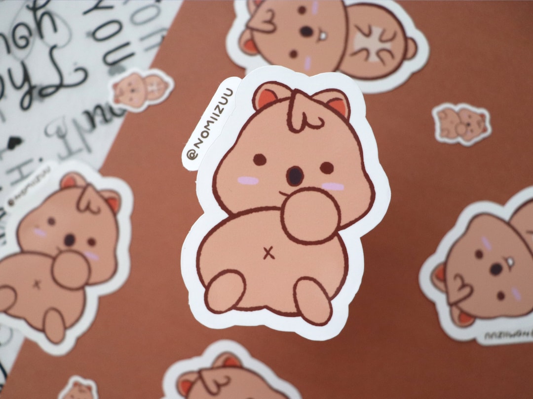 SKZOO Han Quokka KPOP Stray Kids SKZ Die Cut Individual Vinyl Sticker ...