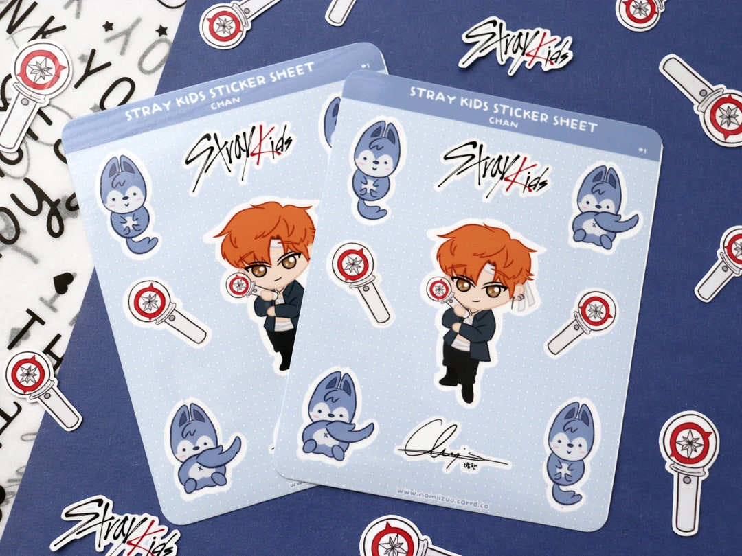 SKZ Stray Kids SKZOO Bangchan Vinyl Sticker Sheet - Etsy